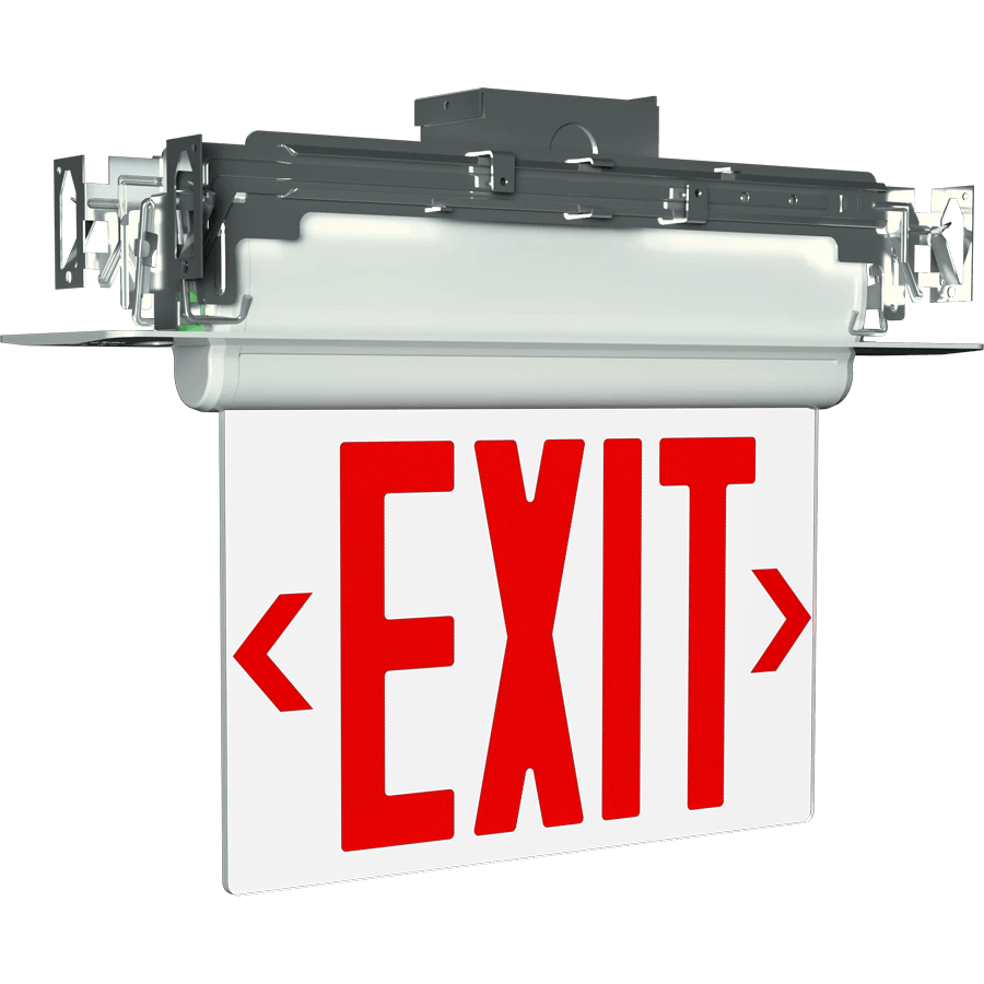 RAB ELX Single Face Edge Lit Exit Sign – COMMUNITY LIGHTING & ELECTRIC ...
