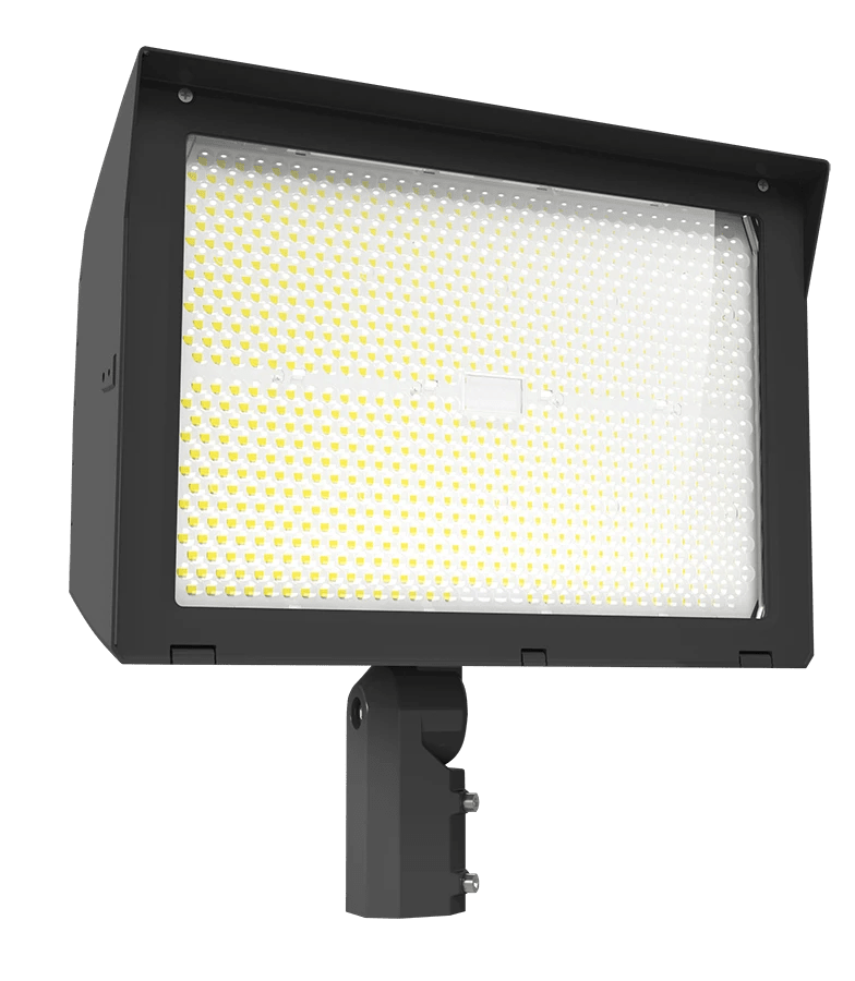 RAB X22-420 420W LED Flood Light Selectable Wattage Color & Beam Angle ...