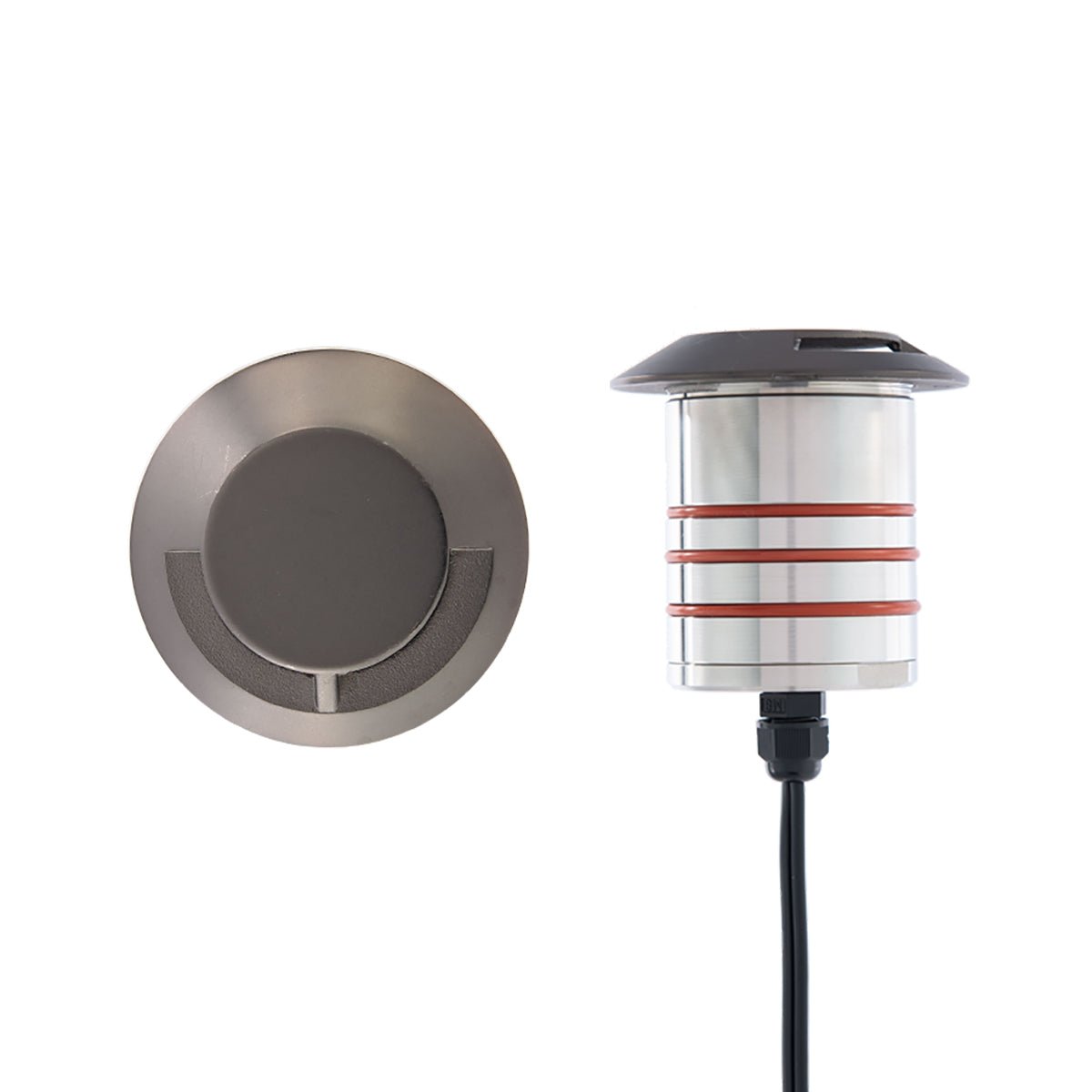 WAC 2091 2" Inground Light | 3000K Bronze or Steel – COMMUNITY LIGHTING ...