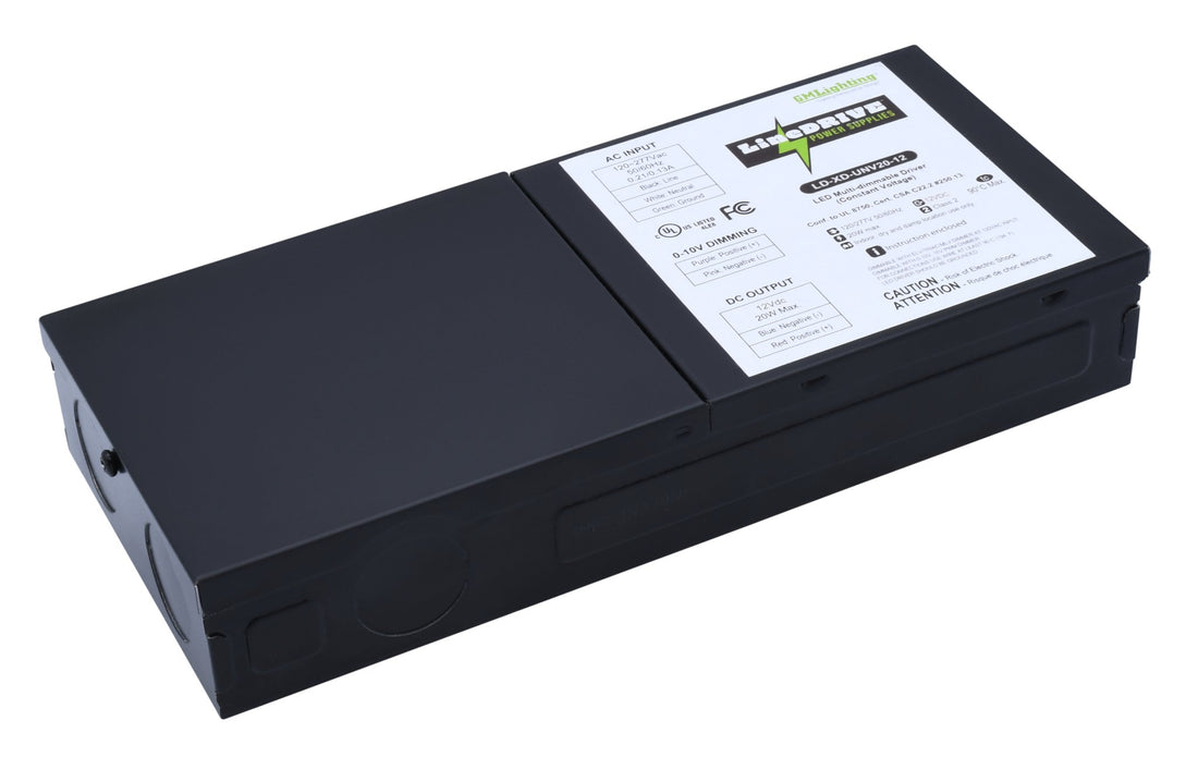 GM Lighting LD-XD-UNV LineDRIVE 12VDC Multi Dim LED Power Supplies – COMMUNITY LIGHTING ...